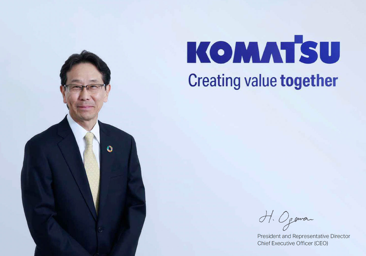 CEO Message | Komatsu Report | IR library | Investor relations ...