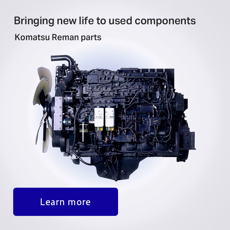 Komatsu global site