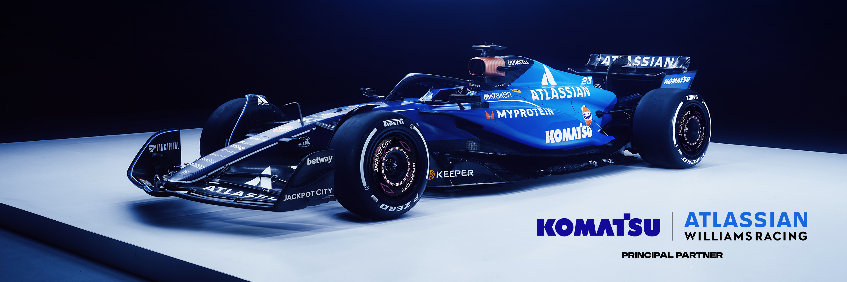 Atlassian Williams Racing | コマツ 企業サイト